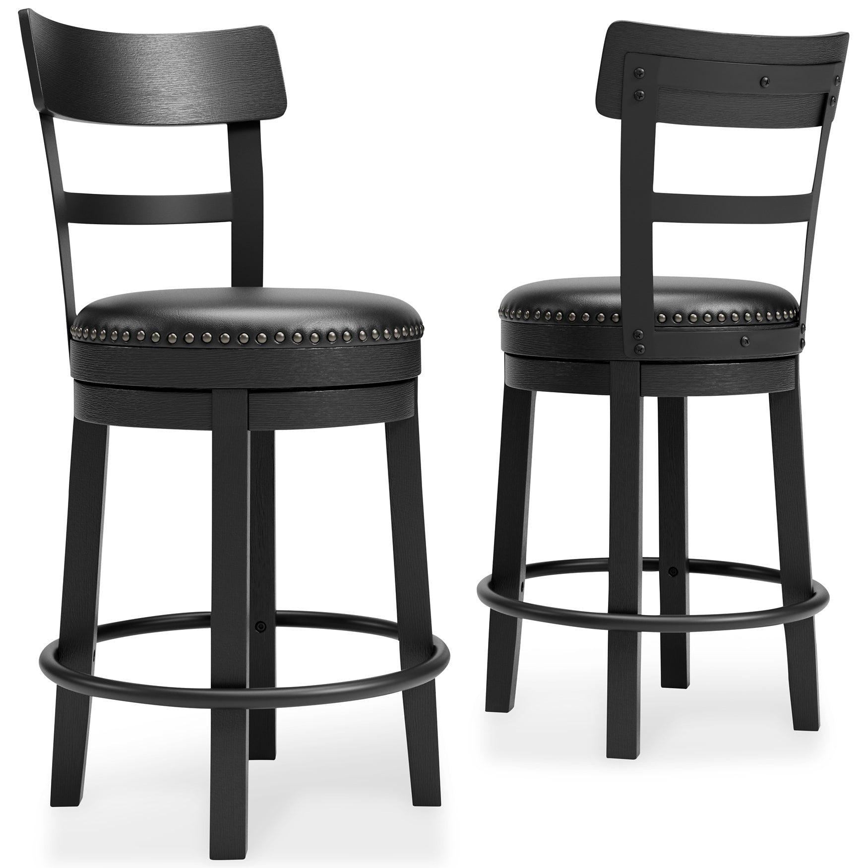 Valebeck UPH Swivel Barstool (1/CN) — The Market Home + Design